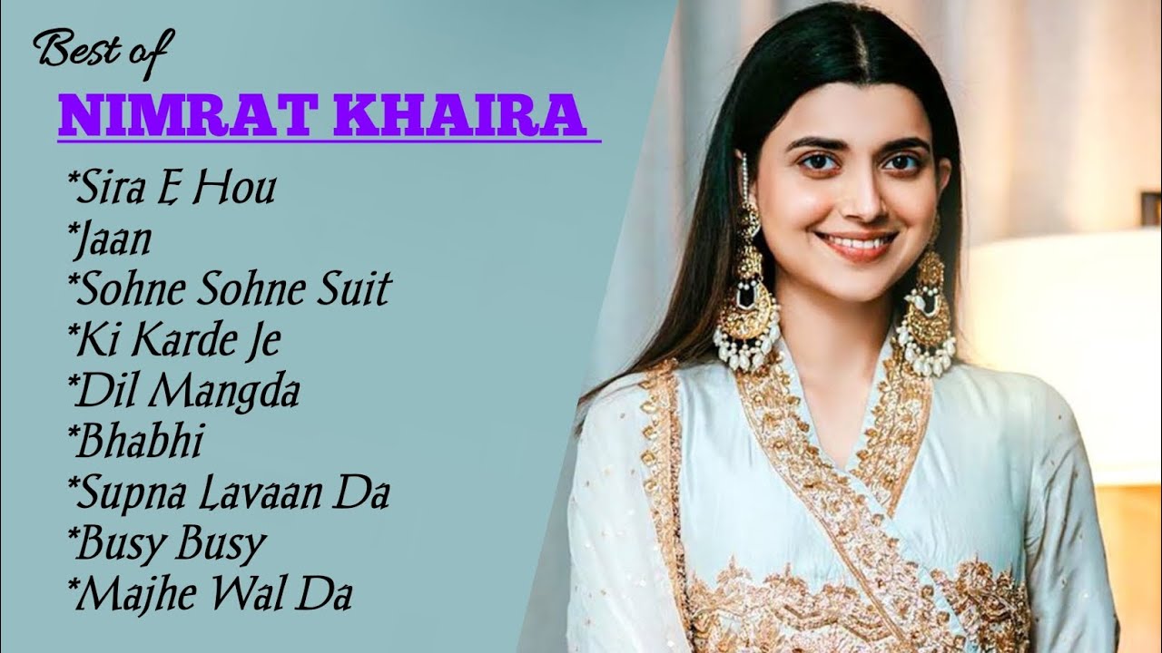 Best of Nimrat Khaira Hit Songs 2023 | Non Stop Panjabi Songs | Non ...
