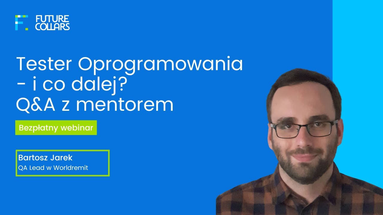 Tester oprogramowania i co dalej? Q&A z mentorem - YouTube