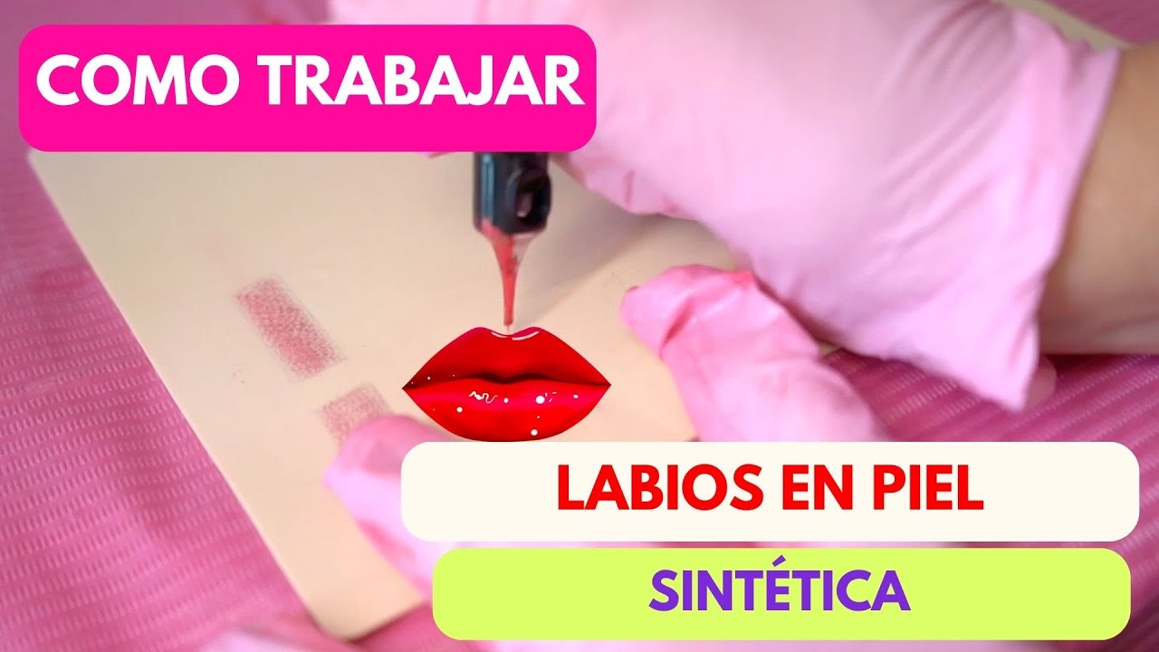 💋Como Trabajar LABIOS en Piel Sintetica🤯💋 ¡Clase completa GRATIS! - YouTube