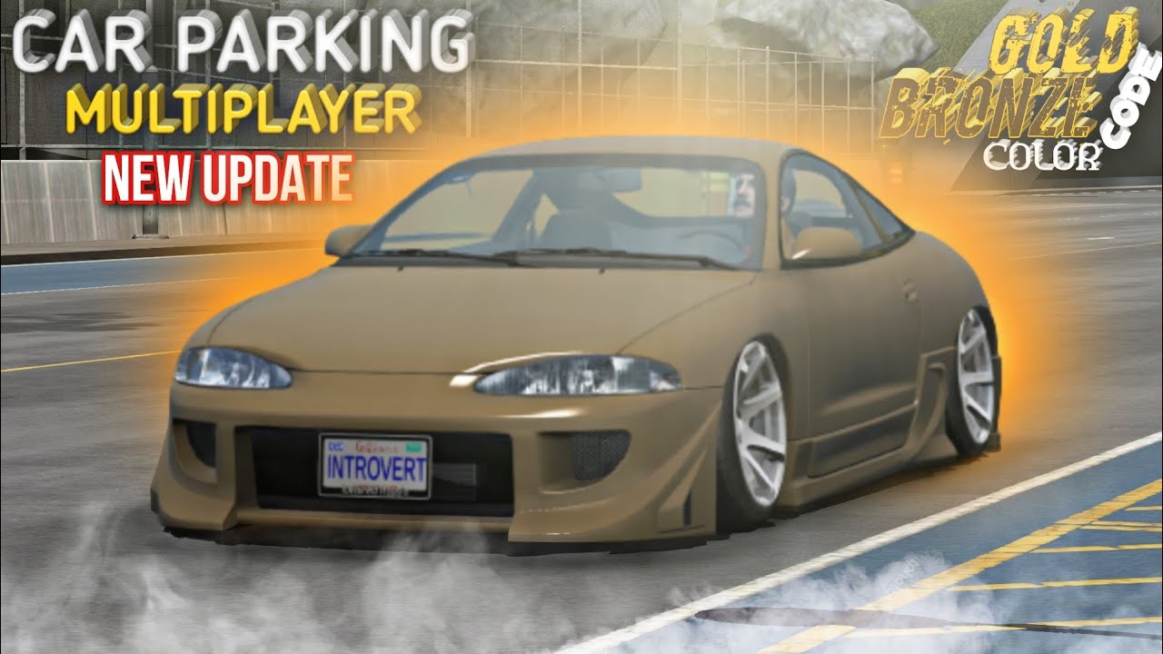 How To Make Best Color Code To Use Bronze Gold || Car Parking ...