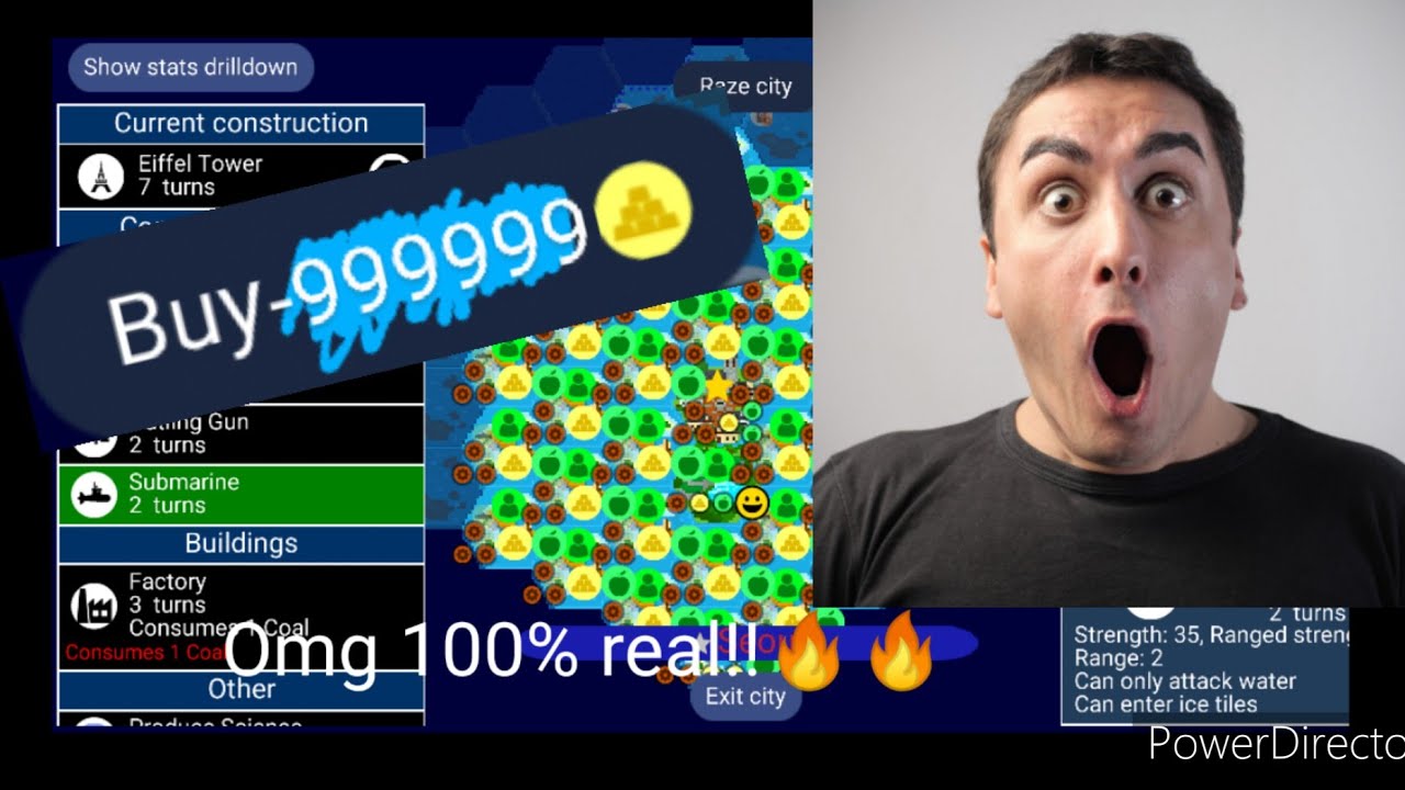 Unciv infinite gold exploit || bug review - YouTube