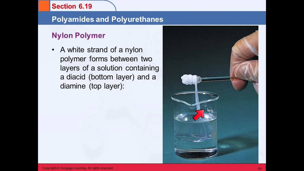 3B 6.19 Polyamides & Polyurethanes - YouTube