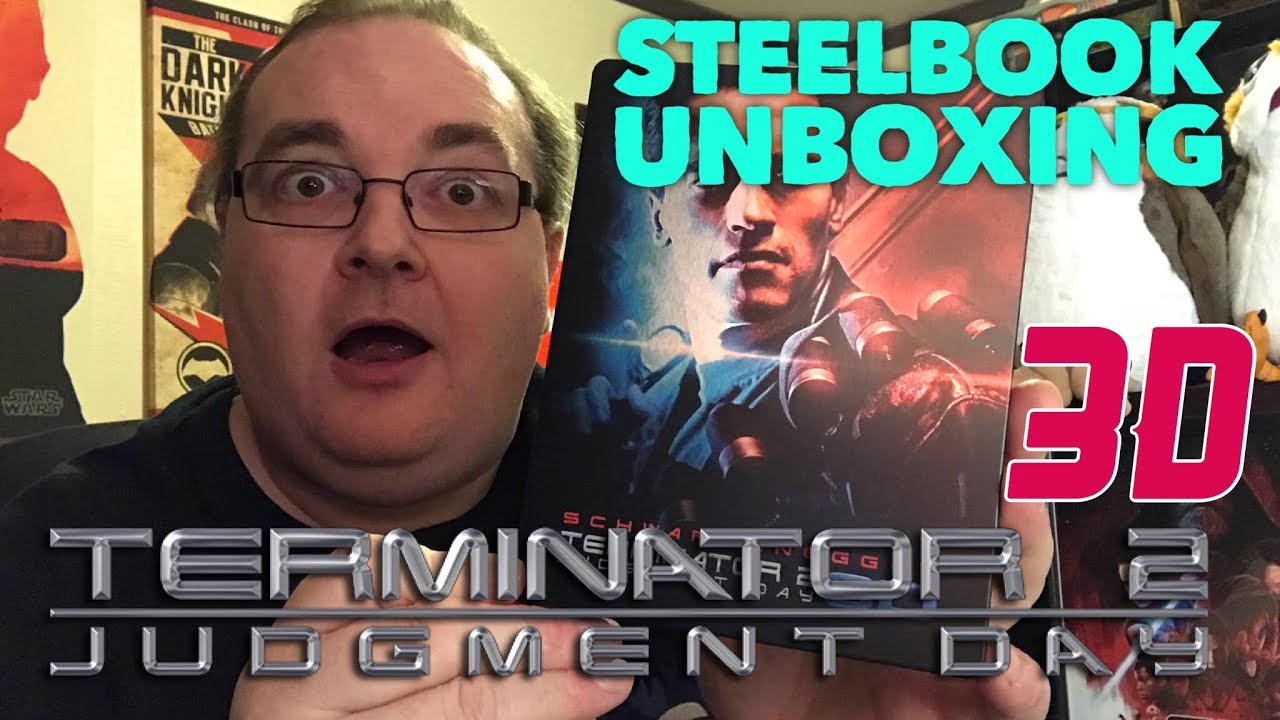 TERMINATOR 2 3D Steelbook Unboxing - YouTube
