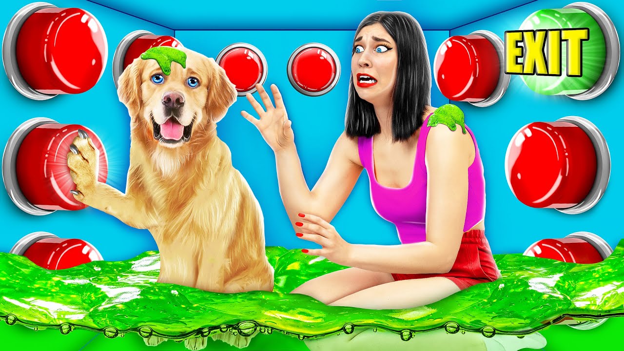 1000 Mystery Buttons Challenge #3 | Only 1 Lets You Escape by Multi DO ...