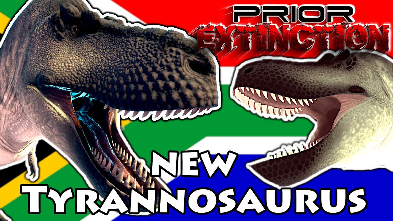Prior Extinction ! New Early Preview Tyrannosaurus Showcase & Mesh ...