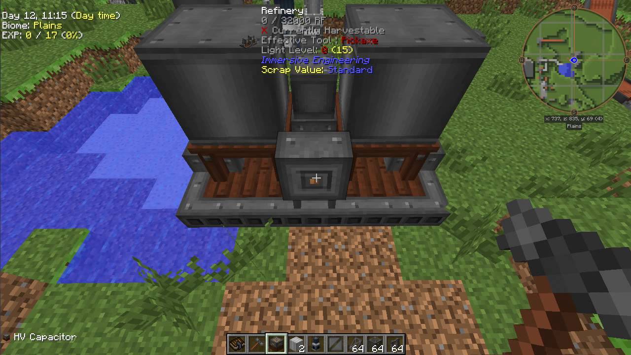 [모드 가이드]멋진 멀티블럭 기계들! [Immersive Engineering] 3편-굴착기! - YouTube