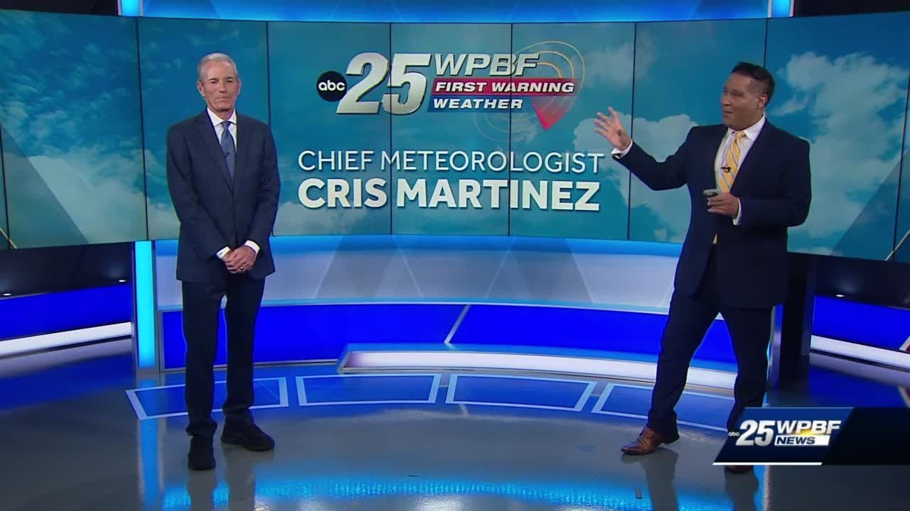 Cris Martinez named WPBF 25 News Chief Meteorologist - YouTube