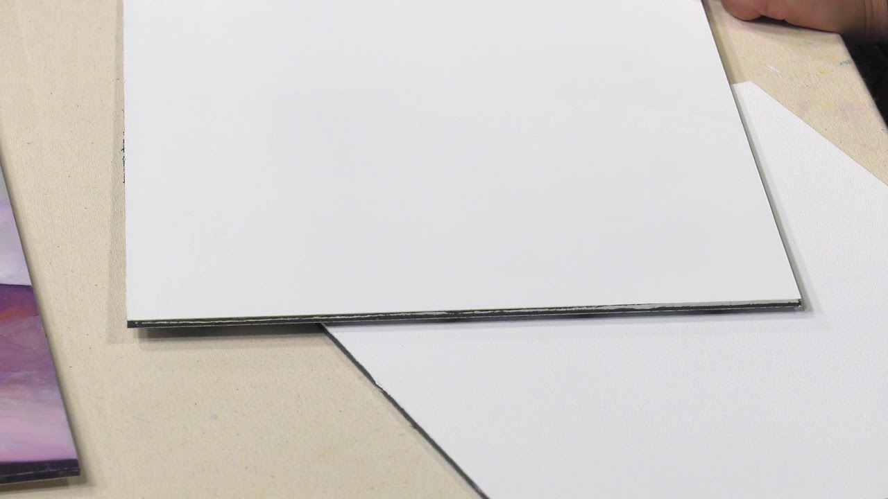 New York Central Gessoed Aluma-Comp Panel Visual Commerce #2 - YouTube