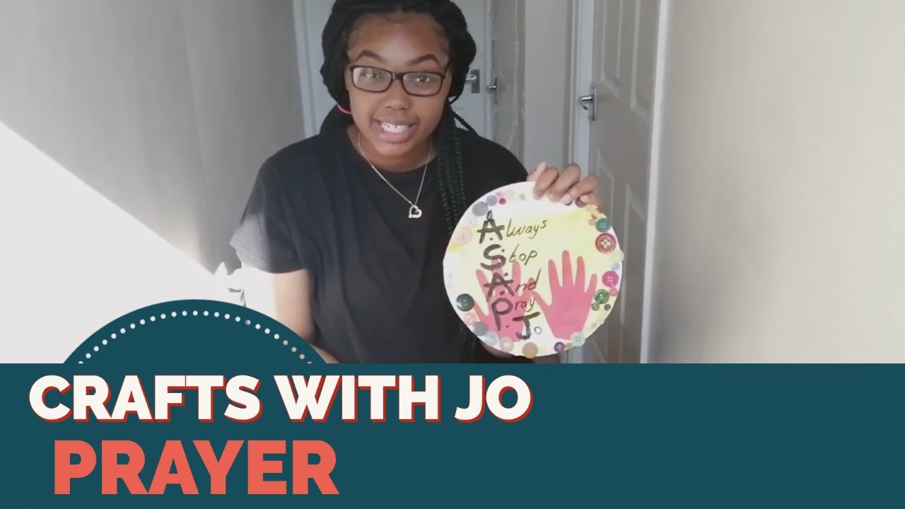 Crafts with Jo | Always Stop And Pray Craft - YouTube