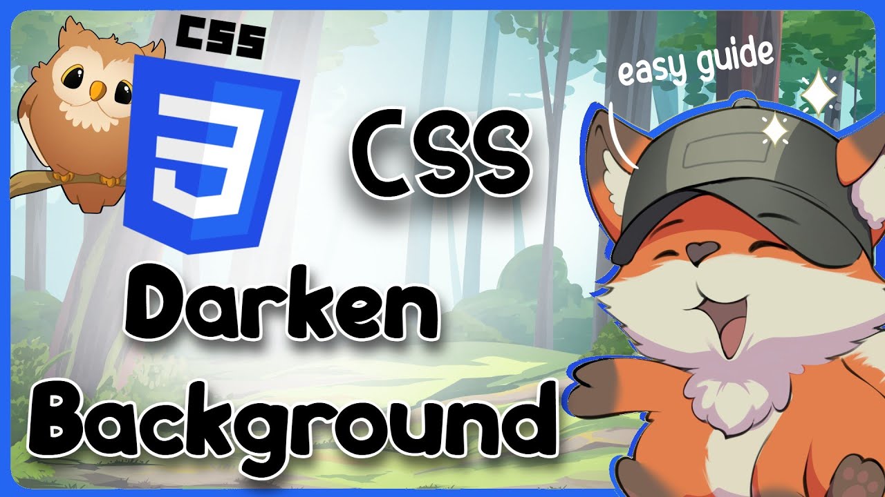 How To Darken Background Image In CSS Guide Glimpse YouTube How To Darken Background Image In CSS Guide Glimpse YouTube