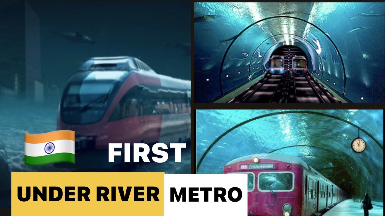 INDIA'S 1st Under River Metro|| How Indian Build First Under River ...