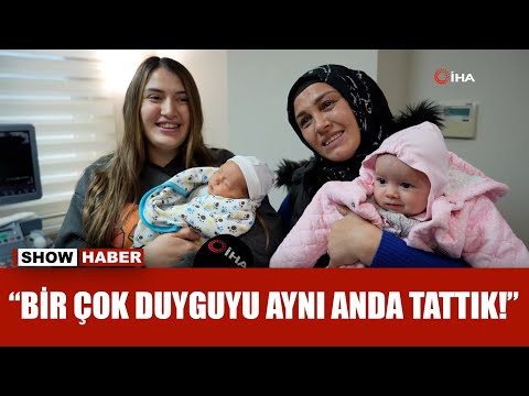 Yakın zamanda doğum yapan anne-kız, doktoru bile şaşırttı...