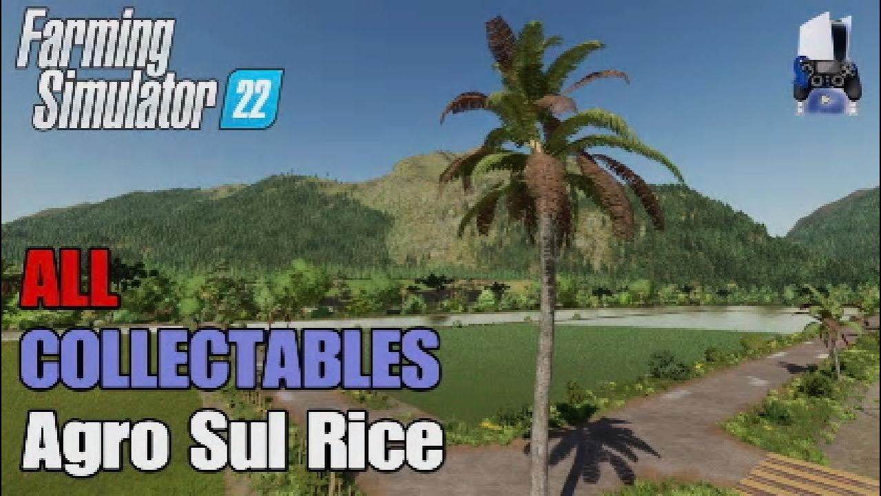 Collectables Agro Sul Rice | FS22 | Console | Earn extra money | All 20 ...