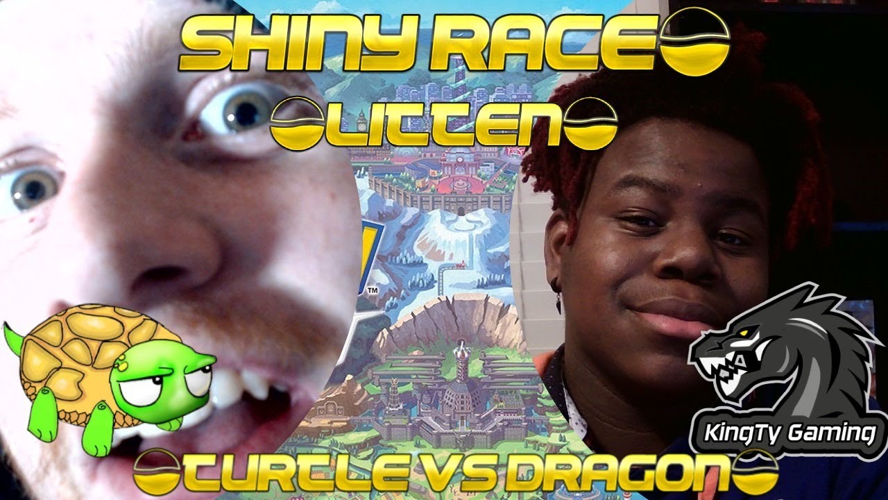 SHINY LITTEN RACE! ALOLAN STARTERS! TURTLE VS KINGTY - YouTube