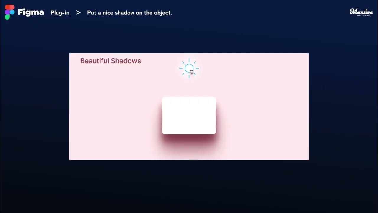 Figma Tutorial｜How to use Beautiful Shadows plugin #figma #tutorial # ...