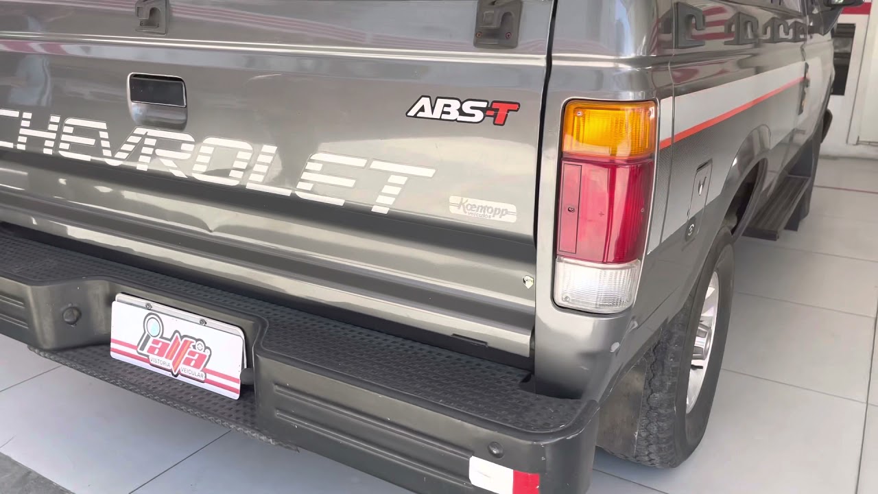 Localização e padrão chassi/motor, vidro/etiquetas Chevrolet D20 1996 ...