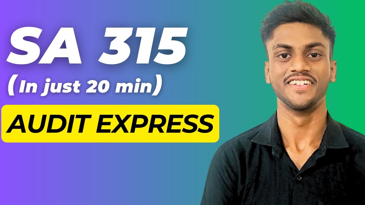 Audit Express Ep 4: SA 315 – Risk Assessment & RNSOM | CA Inter Audit ...