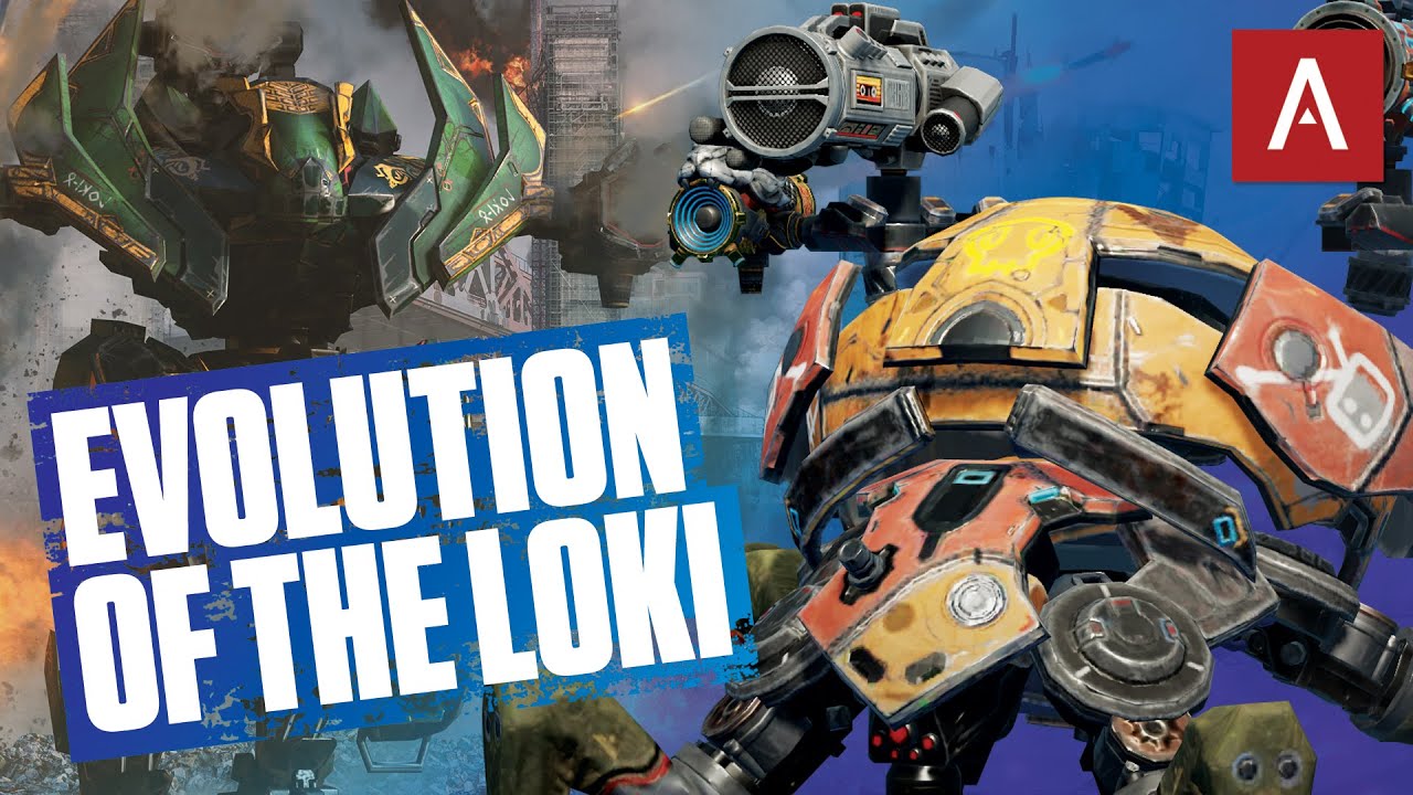 When Loki Transforms into Skyros War Robots Evolution - YouTube