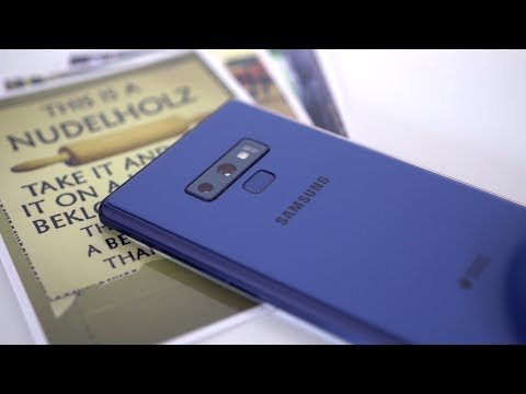 Test: Samsung Galaxy Note 9 - mein Fazit nach 6 Wochen | deutsch