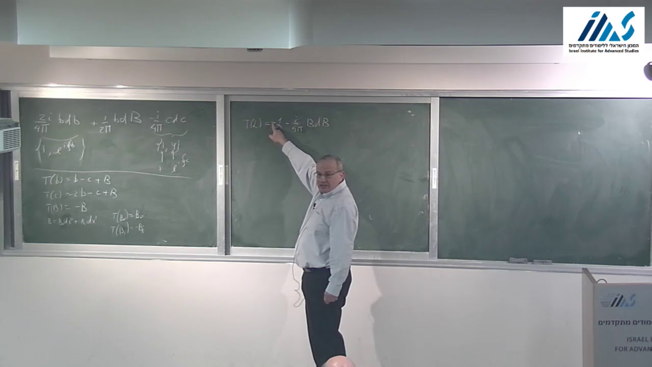 Nathan Seiberg: Topics in 2+1 Dimensional Quantum Field Theories 2 ...