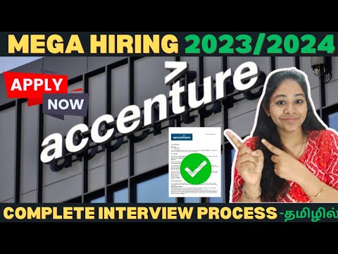 ACCENTURE OFFICIAL HIRING 2023-2024 Batch🚀💯 in Tamil |Accenture ...