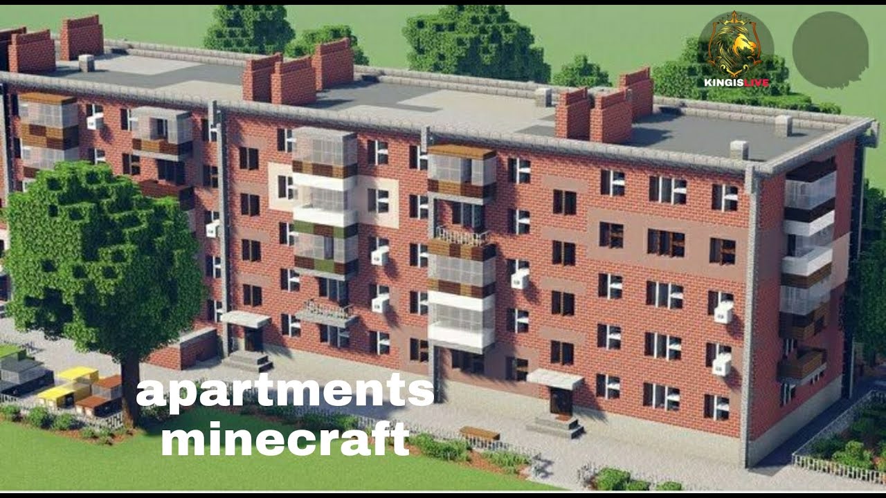apartments minecraft in my wold - YouTube