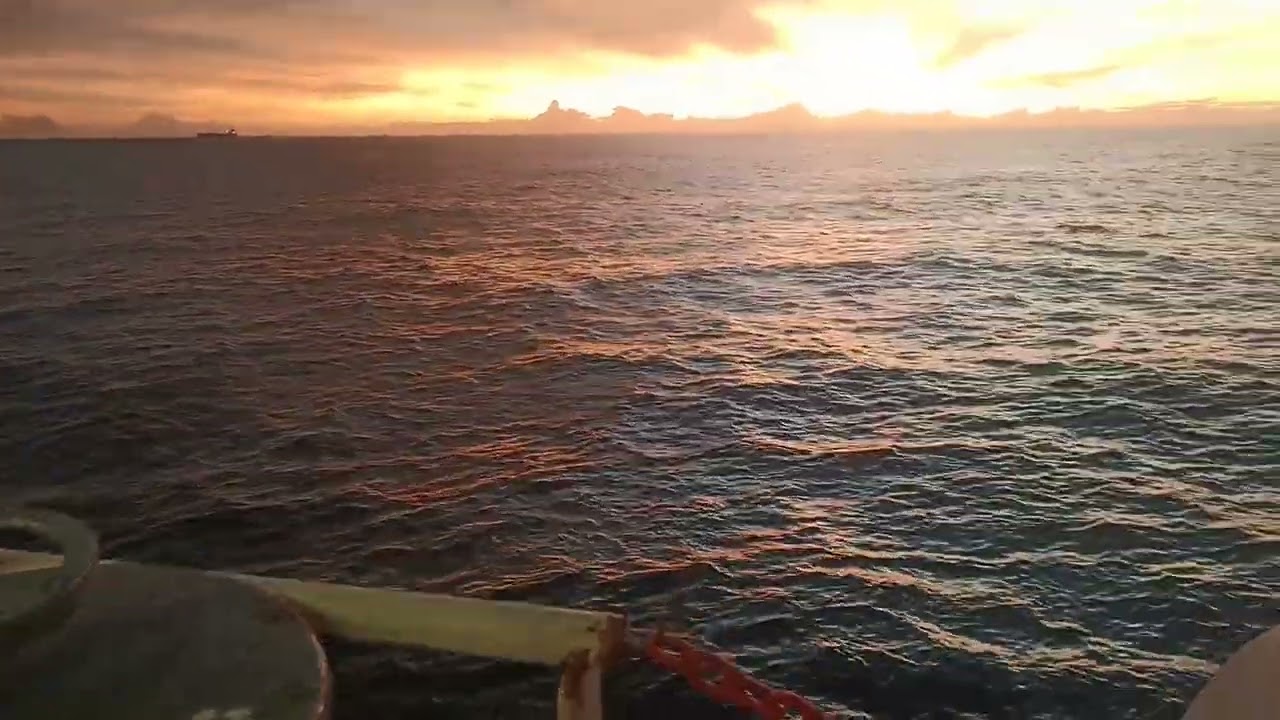 Beautiful Sunset from mid sea. #Naturalbeauty - YouTube