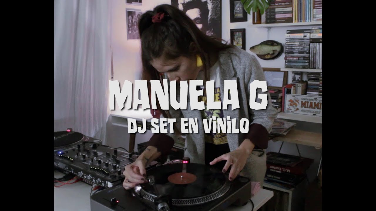 SESIONES LUGOSI | Manuela G (Punk - Rock 'n' Roll Vinyl Set) - YouTube