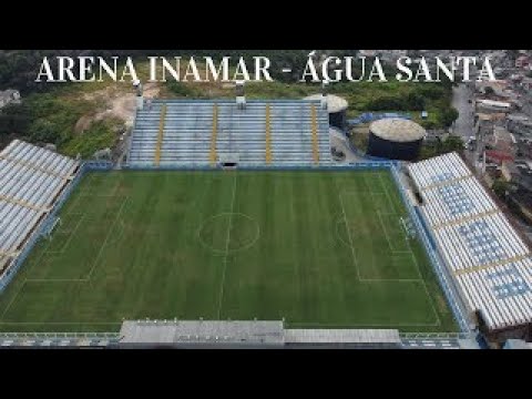 Drone 4k Estádio Esporte Clube Água Santa, Arena Inamar em Diadema SP ...