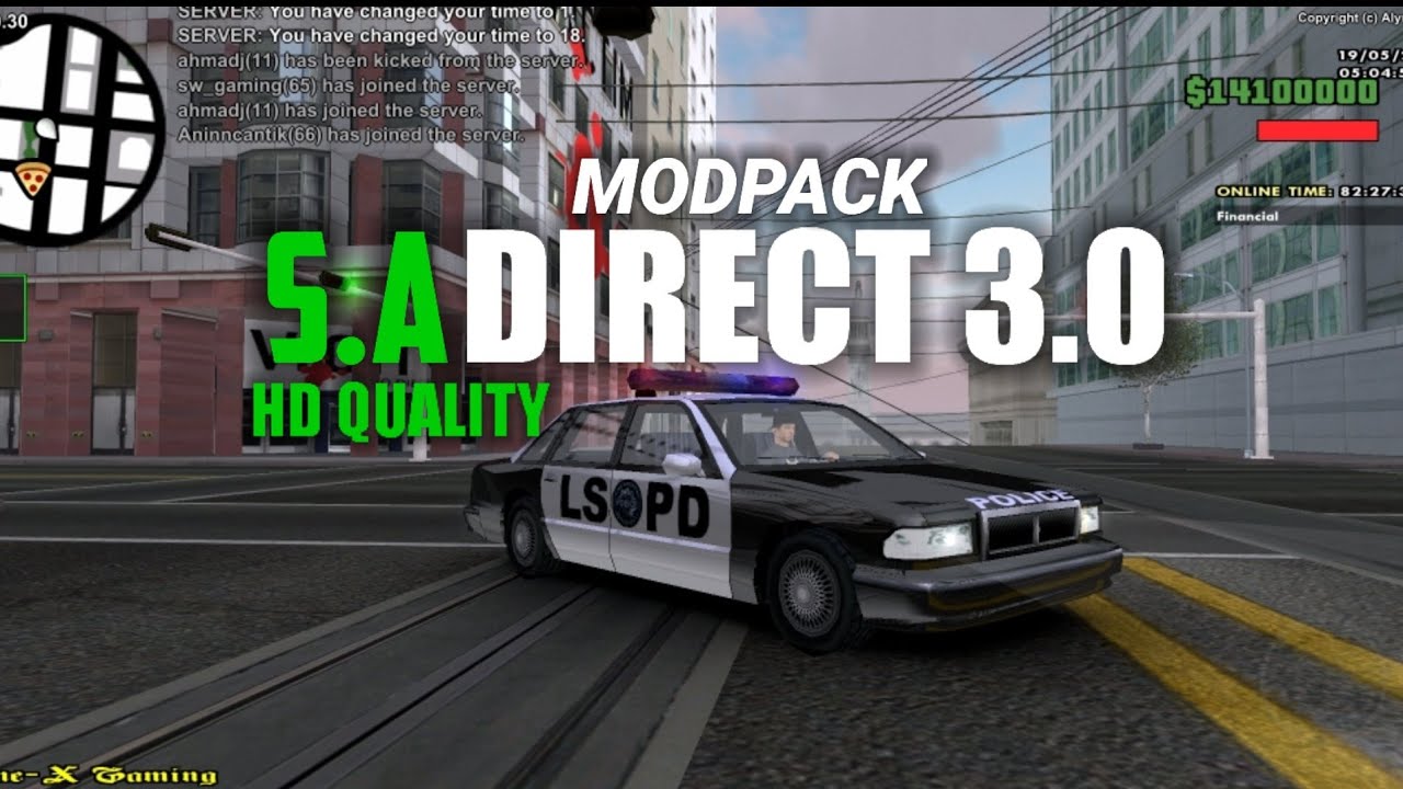 MODPACK SAMP ANDROID SA DIRECT 3.0 RINGAN HP KENTANG LANCAR JAYA COCOK ...