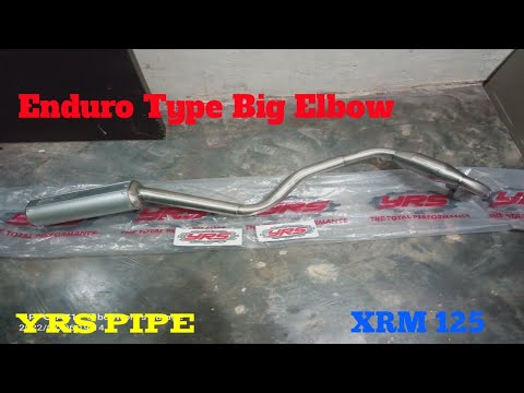 YRS Pipe For Xrm 125 Enduro Type#YrsPhilippines - YouTube