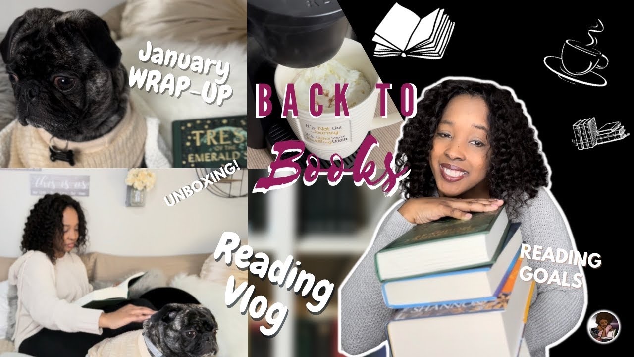 Jan Reading Vlog | January Reading Wrap-Up | Tress Of The Emerald Sea ...