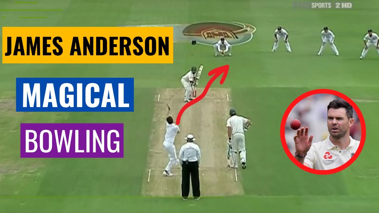 James Anderson Incredible Bowling Against SA - Late Swing with High ...