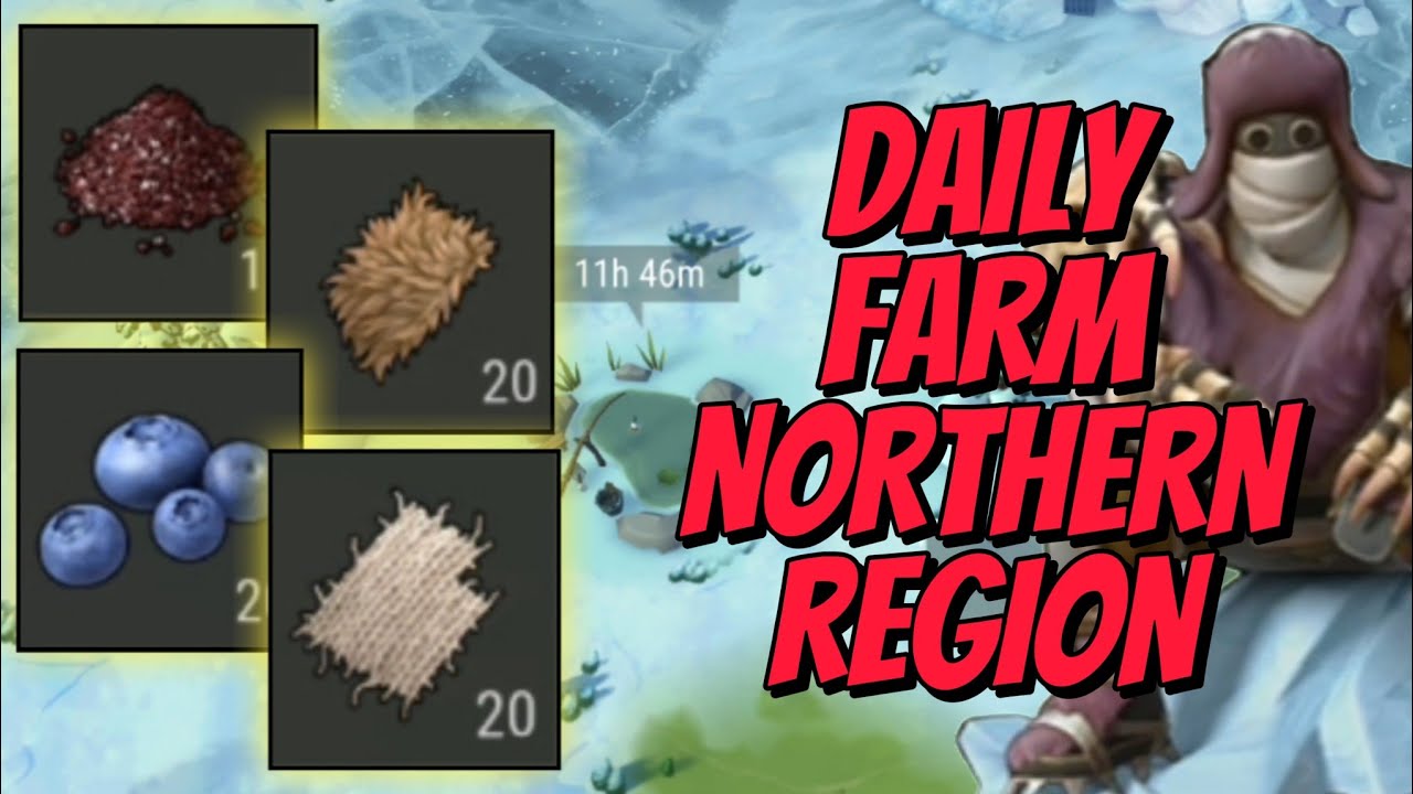 DO THIS WAY ‼️ MY DAILY FARMING IN NORTHERN REGION - LAST DAY ON EARTH ...