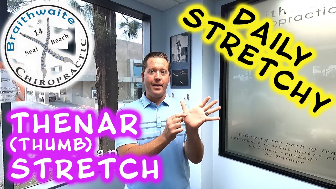 Thenar (Thumb) Stretch: Daily Stretchy - YouTube