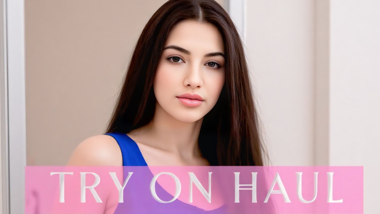 🔥 [4K] Try-On Haul | See Everything Transparent Lingerie & Sheer ...
