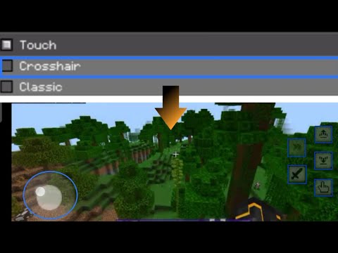 How to get minecraft bedrock new touch controls!! - YouTube