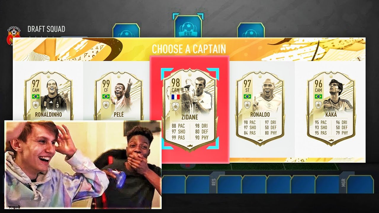 FULL *NEW ICONS* 190 FUT DRAFT vs SV2! (FIFA 20) - YouTube