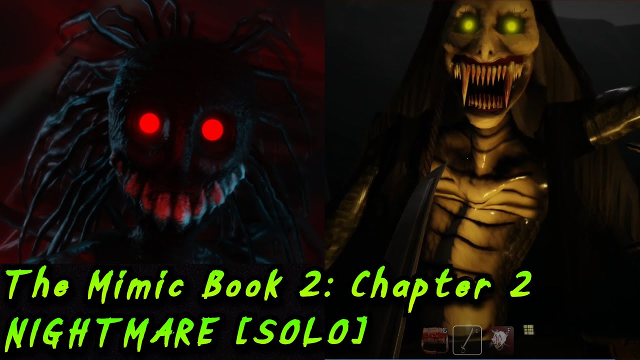 The Mimic Book 2 Chapter 2 NIGHTMARE Full Walkthrough Roblox YouTube