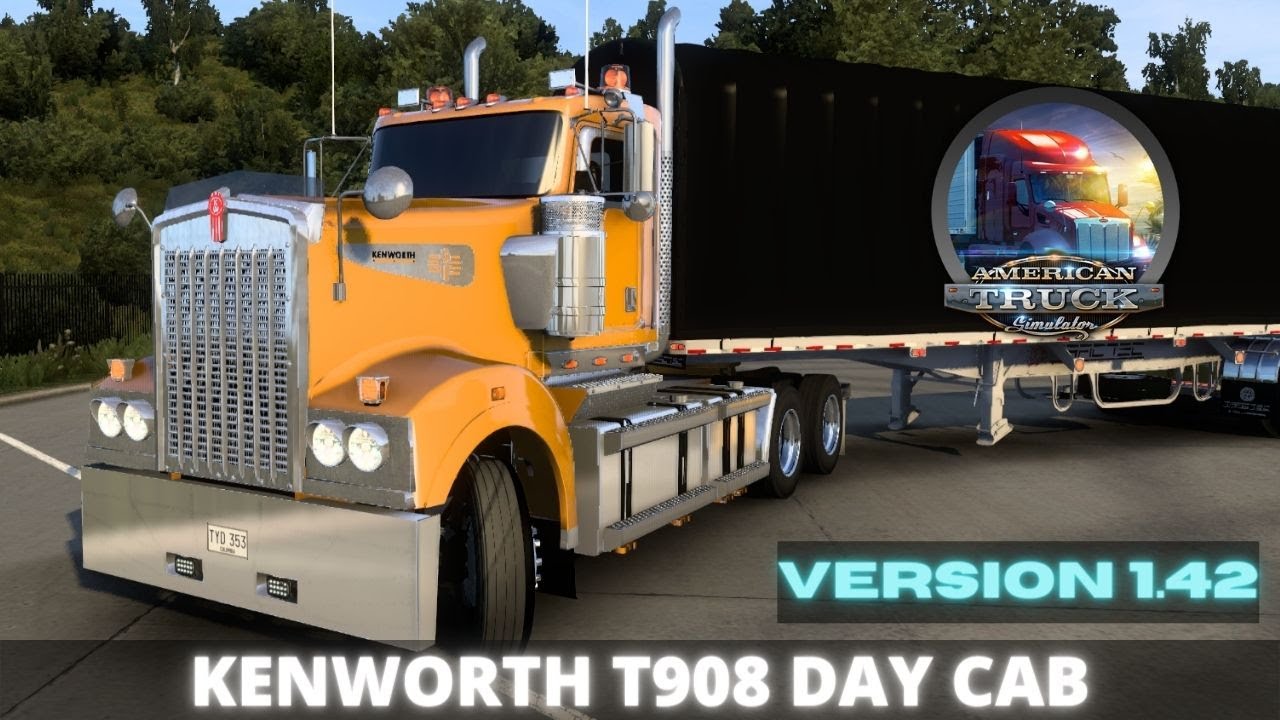 🚚🚛 Kenworth T908 Day Cab Australian for ATS 1.42 🔥 by Cristian Castro ...
