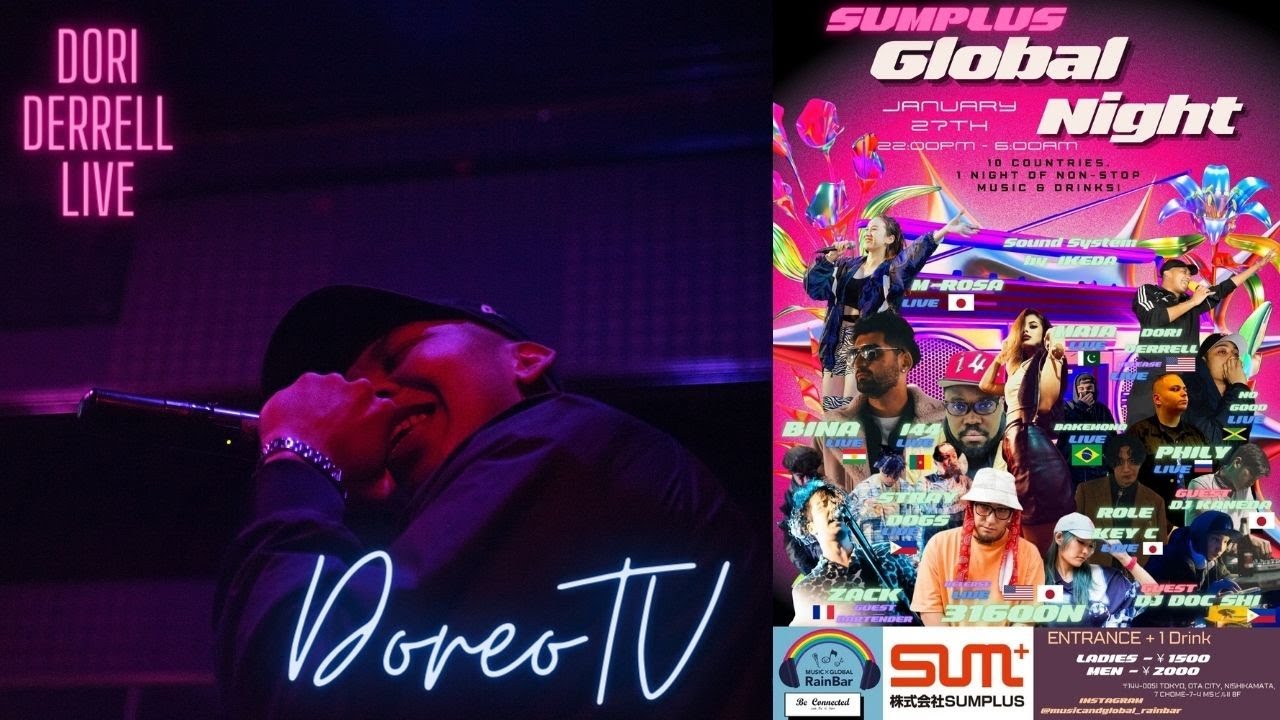 Dori Derrell - Checks and Balances LIVE at Kamata Music RainBar (1/27/2023) - YouTube