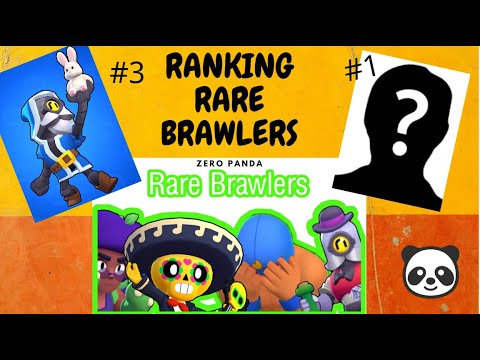 Ranking every RARE brawlers in Brawl star - YouTube