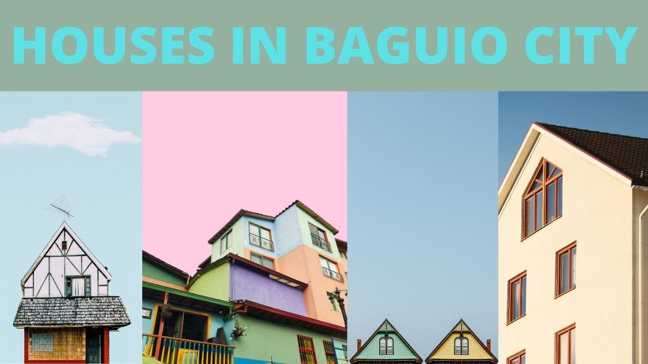 HOUSES IN BAGUIO CITY 🏠🏡⛪⛺|| OLD AMERICAN-INSPIRED DESIGNS - YouTube