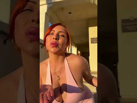 Jackie, Modeling sexy pink dress 💕