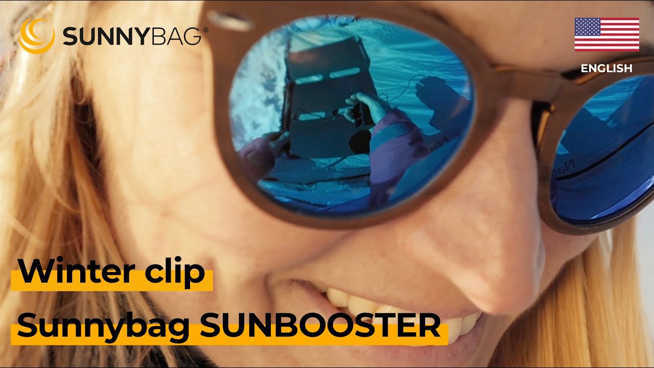 Sunnybag SUNBOOSTER Winter clip English - Foldable 21W solar charger ...