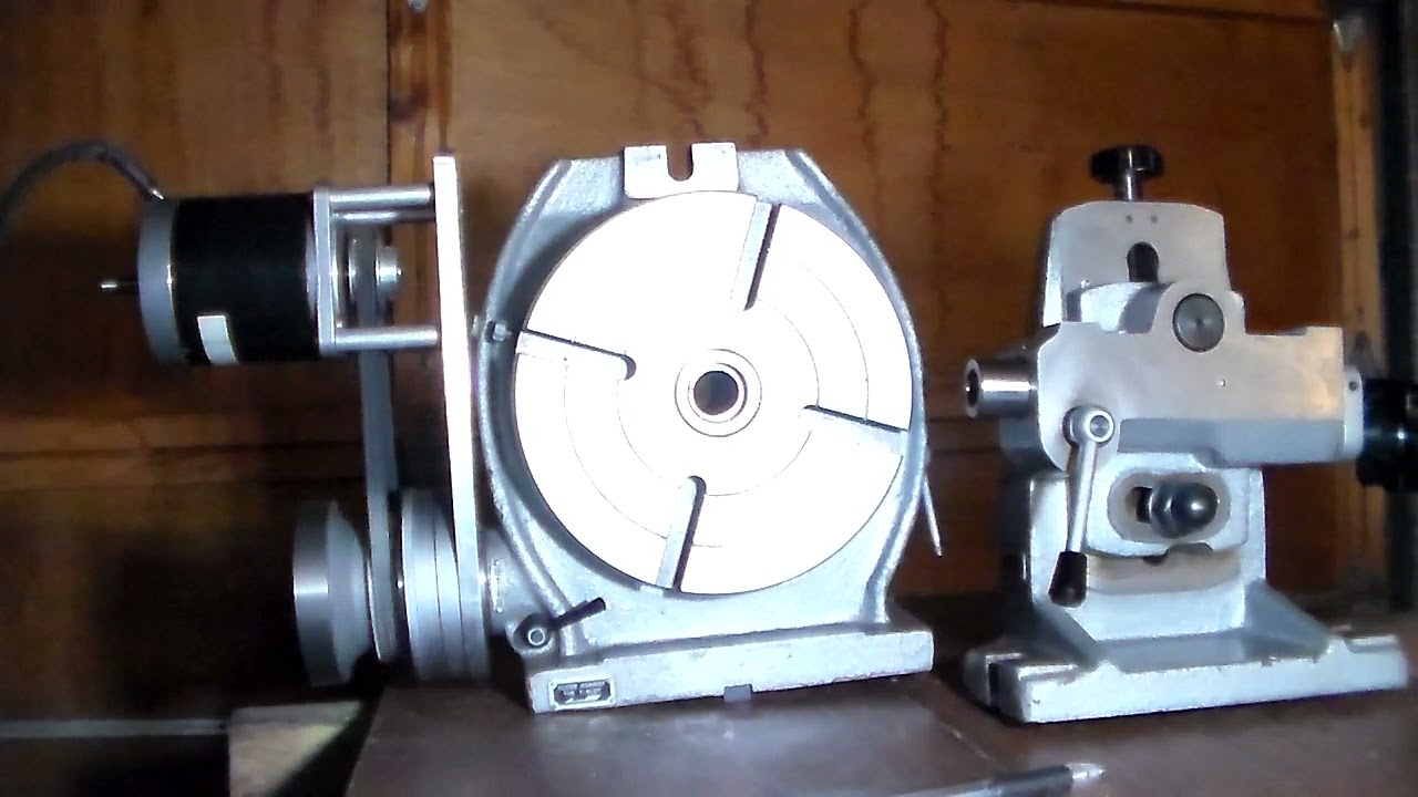 Phase 2 H/V rotary table with cnc Mods - YouTube