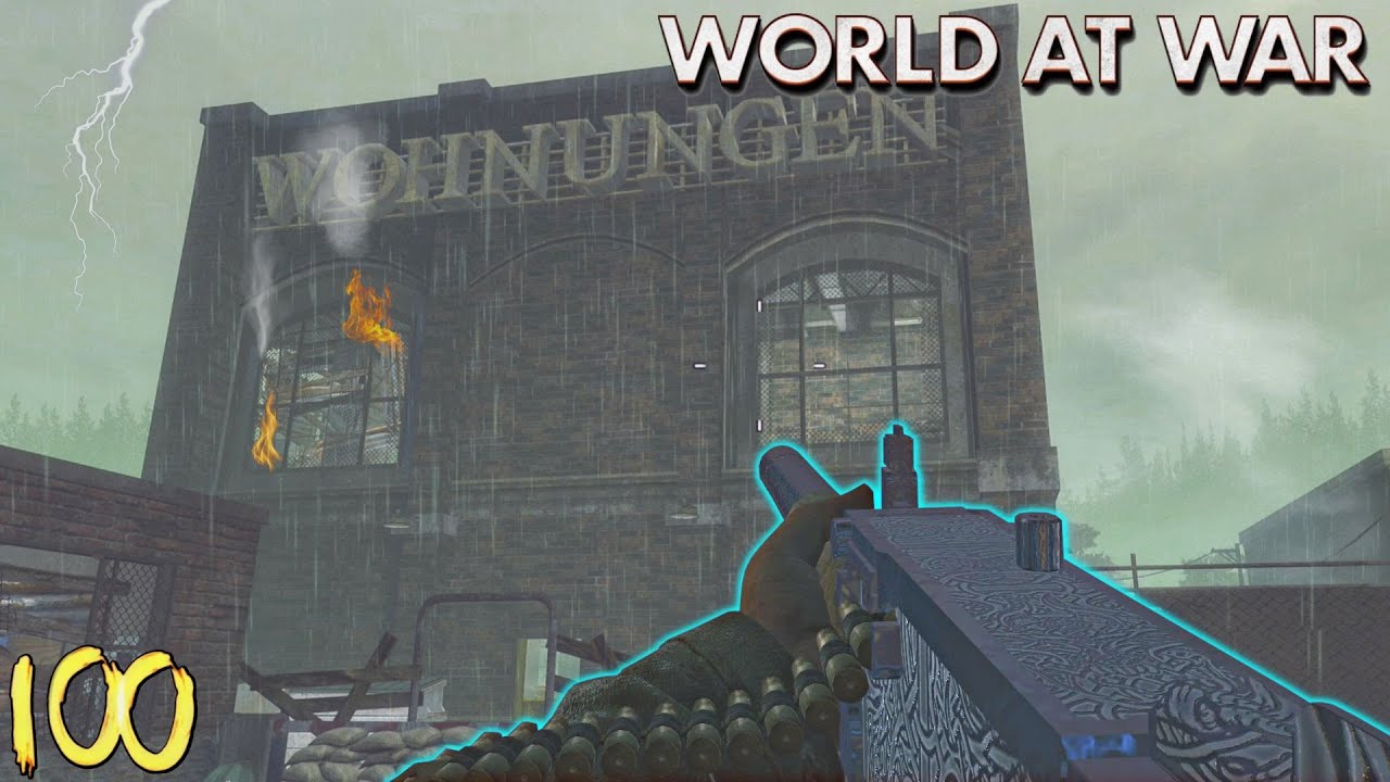 This Map could have been DLC 4! World at War Zombies: Lockdown - YouTube