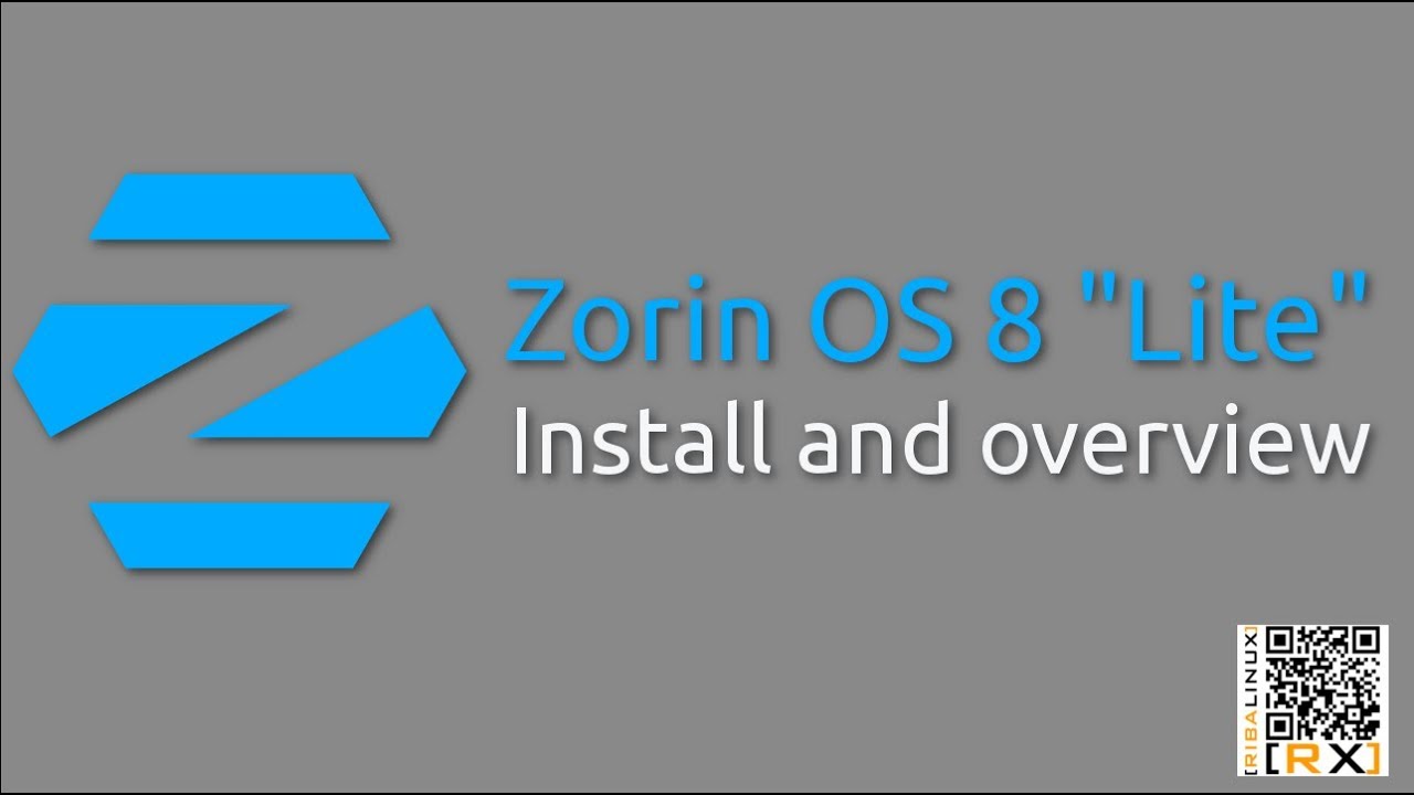 Zorin OS 8 "Lite" Install and overview | Linux for old or low-powered ...