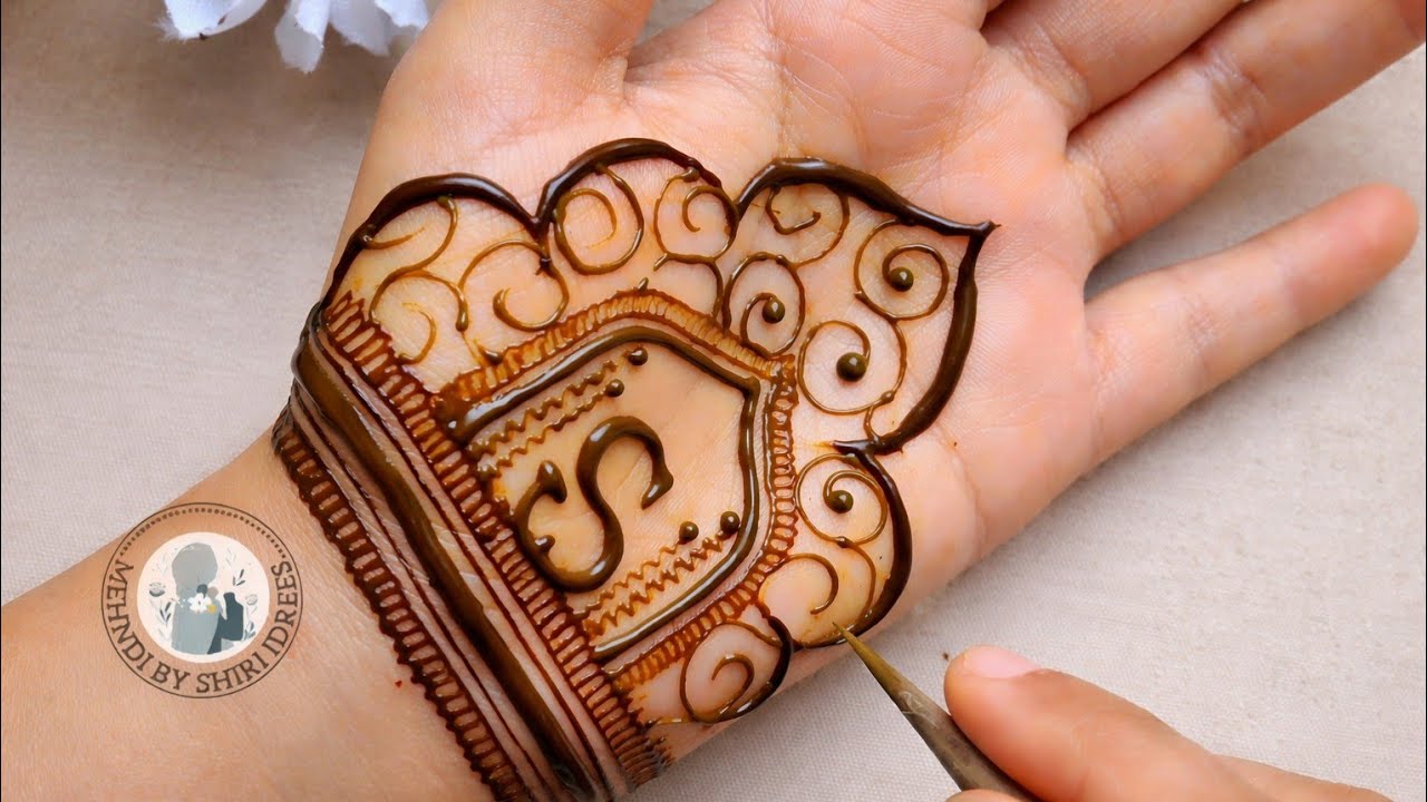 2026 New front hand mehndi design || mehndibyshiri || easy front side ...