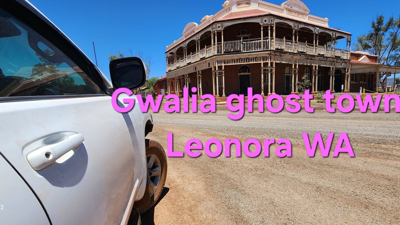 Solo mum camping and exploring Gwalia ghost town Leonora WA with son ...